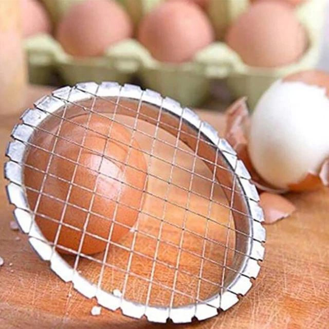 EGG MUSHROOM AND Vegetable Cube Slicer Compact Stainless Steel Cutting ...