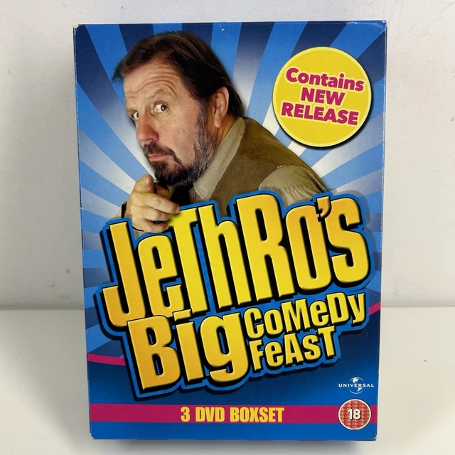 JETHRO'S BIG COMEDY Feast DVD Box Set 2008 Region 2 3-Disc Set Comedian ...