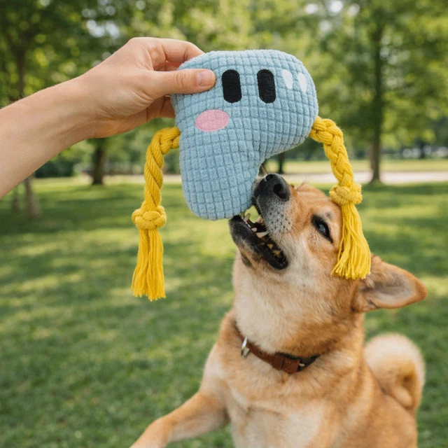 CHEW RESISTANT ALPHABET Design Toy Bite Resistant Dog Rope Knot Toy ...