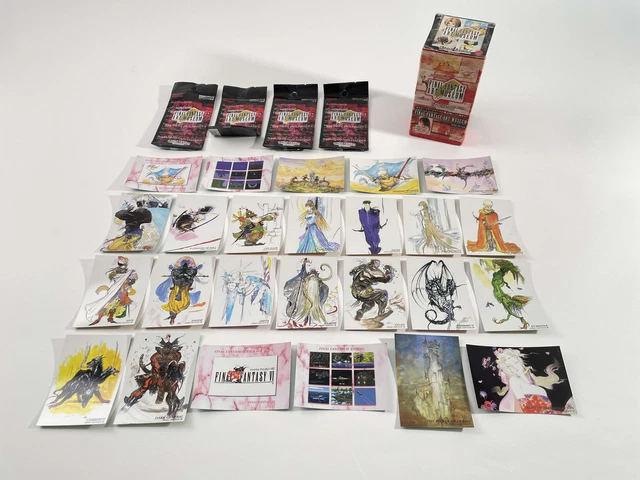 TCG 88 CARTES Final Fantasy ART MUSEUM 3rd Third Edition Square FF III ...
