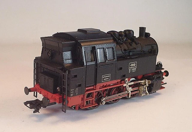 MÄRKLIN SPUR H0 1/87 Nr. 3404 Dampflok BR D-727 der RAG Delta Digital ...