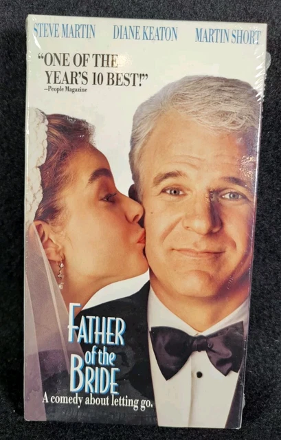 1992 FATHER OF The Bride VHS Video Tape New Sealed Comedy Movie See ...