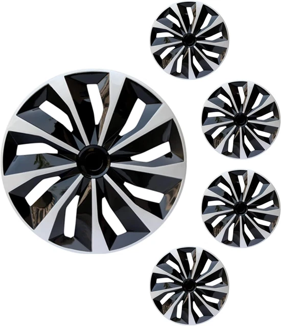 BLACK AND SILVER wheel rim cover for R16 Rim，for 2009-2017 Toyota ...