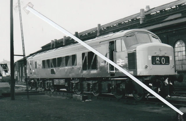 A VIEW OF class 46 D161 at derby shed in c1960s £1.50 - PicClick UK