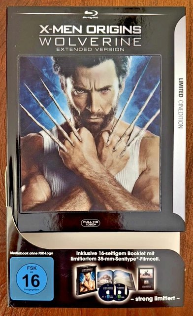 X-MEN ORIGINS - Wolverine Extended Versio Limited Cinedition - Senitype ...