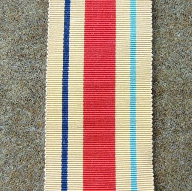 WW2 AFRICA STAR Original Medal Ribbon Full Size 68 Mm Length £2.50 ...
