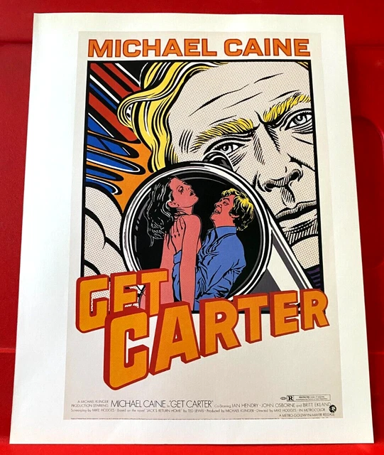 GET CARTER MICHAEL Caine/Ian Hendry Movie/Film Poster Art PICTURE/PRINT ...