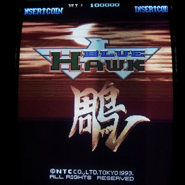 USATO BLUE HAWK DOOYONG NTC Scheda Di Gioco Arcade JAMMA 1993 EUR 340 ...