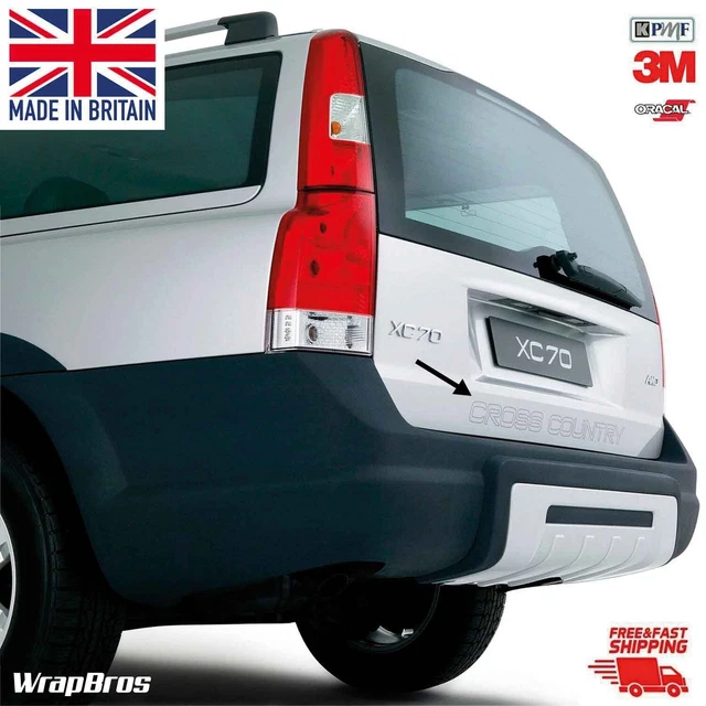 VOLVO XC70 XC90 XC60 Cross Country Decal Trunk Boot Lid Vinyl Sticker ...