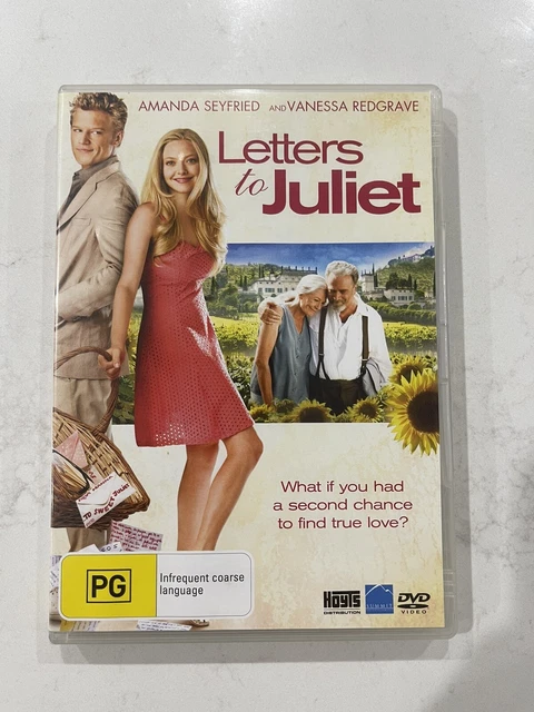 LETTERS TO JULIET (DVD, 2010) FREE Domestic Post | VGC | Region 4 $9.95 ...