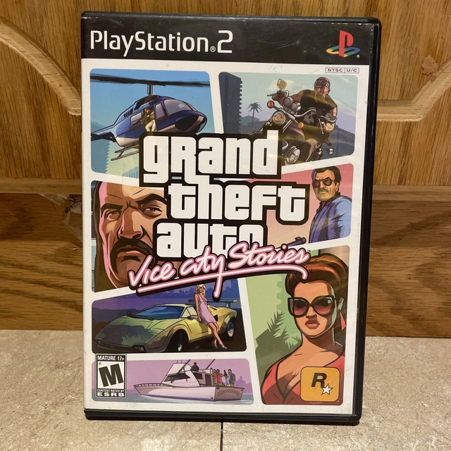 GRAND THEFT AUTO: Vice City Stories - Sony Playstation 2 PS2 - Complete ...