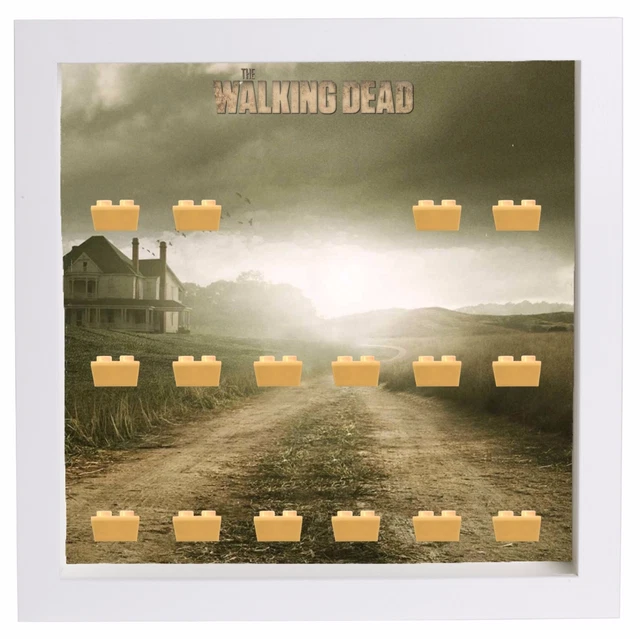 DISPLAY FRAME FOR Lego ® Minifigures The Walking Dead figures 25cm case ...
