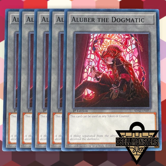 YU-GI-OH! ALBAZ STRIKE TOKEN 5 SDAZ Aluber The Dogmatic YuGiOh! FAST ...