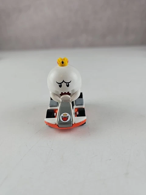 MARIO KART HOT Wheels King Boo Die-Cast Car Rare Mattel Rainbow Roads £ ...
