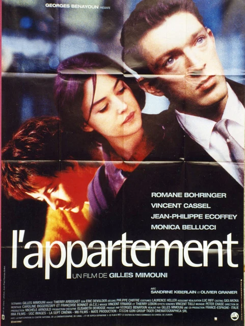 &L'APPARTEMENT&AFFICHE 1996 (VINCENT CASSEL, Romane BOHRINGER, Monica ...