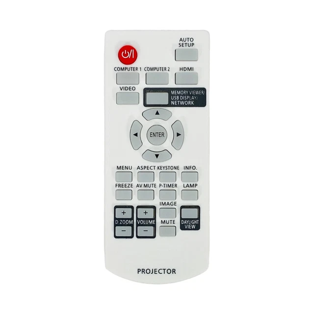 NEW PANASONIC PT-VX500 PT-VX600 PT-VX610 Projector Remote Control $20. ...