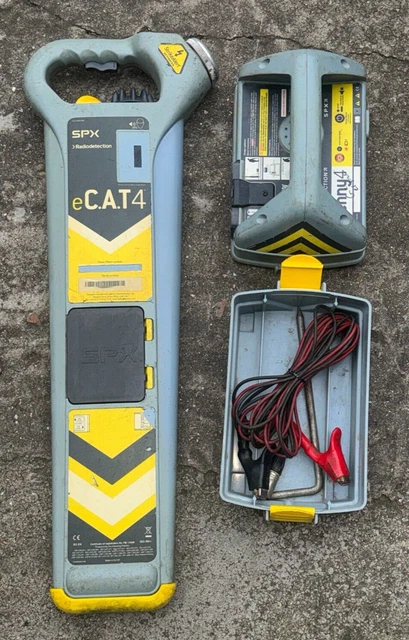 RADIODETECTION ECAT4 CABLE Avoidance Tool & Genny 4 *Strike Alert ...