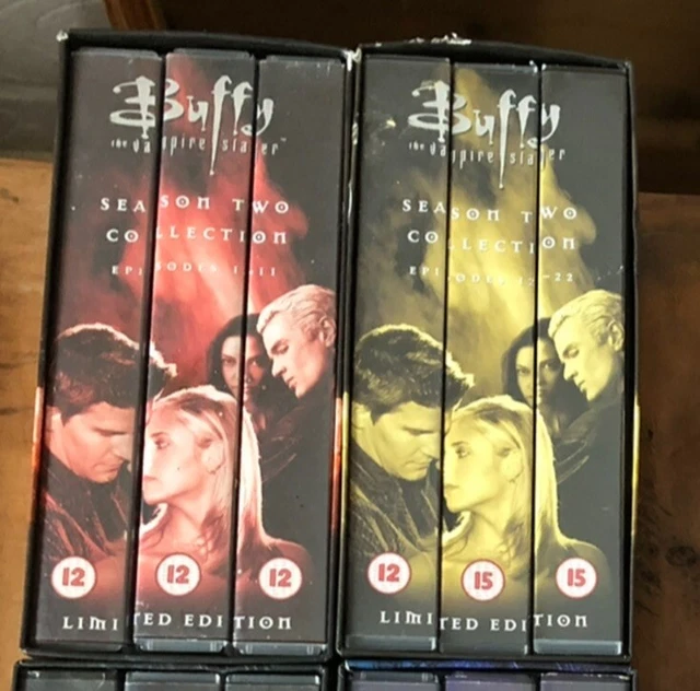 LIMITED EDITION BUFFY THE VAMPIRE SLAYER Season 2 All Episodes 1-22 VHS ...