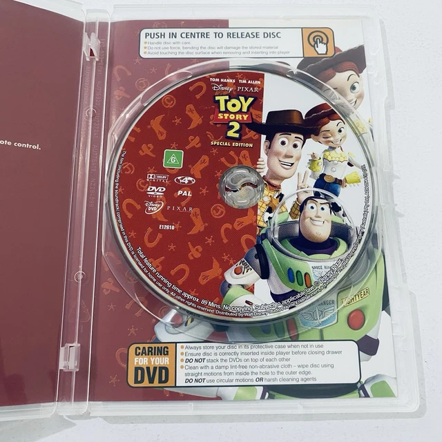 TOY STORY DVD Lot Bundle Disney Pixar Animation Movies + Extras + Free ...