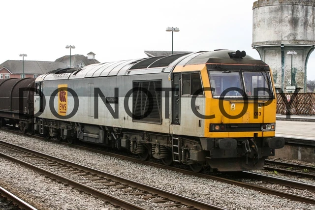 UK DIESEL TRAIN Railway Photograph Of Class 60 60013 Loco. Rm60-73 £1. ...