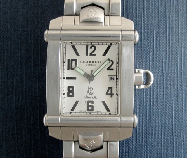 CHARRIOL GENEVE COLUMBUS Ref. CCSTRAX9 Mechanical Automatic Men's Watch ...