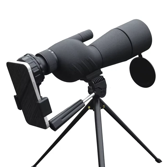 25-75X60 HD SPOTTING Scope Powerful Monocular Zoom Telescope Prism ...