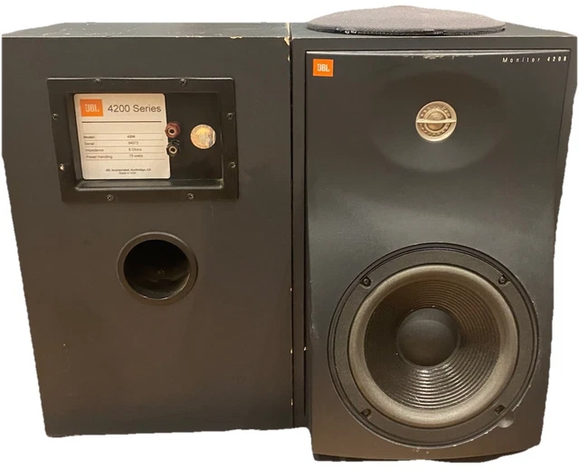 JBL MONITOR SPEAKERS Series 4208 Pair Black Good Condition £250.30 ...