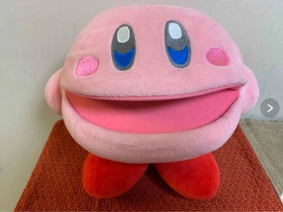 SANEI BOEKI KIRBY'S Dream Land KIRBY Pupupu Puppet Plush Stuffed Toy ...