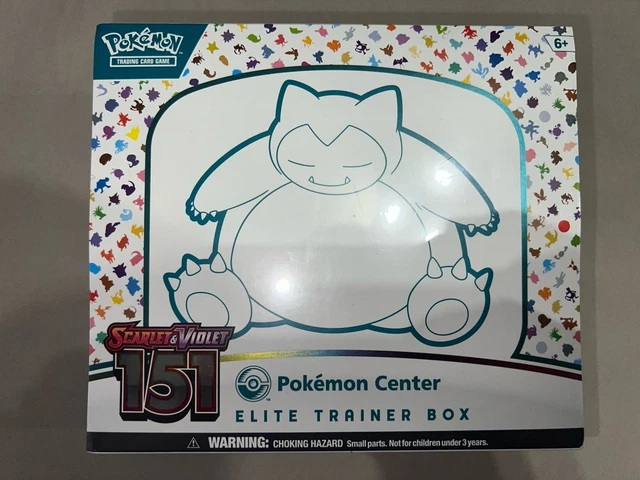 POKÉMON TCG SCARLET & Violet 151 Pokemon Center Elite Trainer Box ETB £ ...