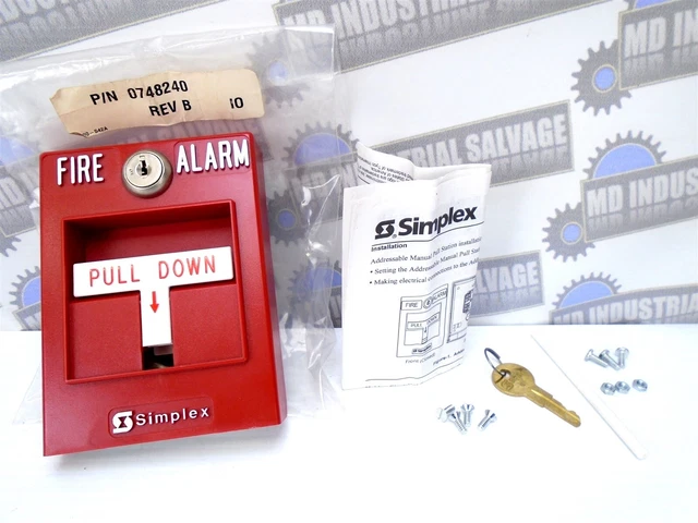 SIMPLEX - 2099-9795 - MapNet II Single Action Manual Pull Station ...