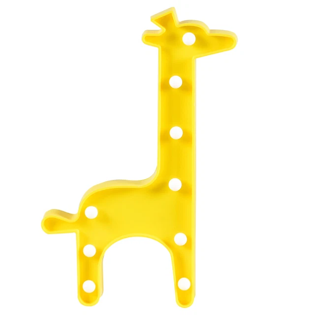 LED ANIMAL GIRAFFE Light Multiple LED Bulbs Desk Light Bedside Night ...