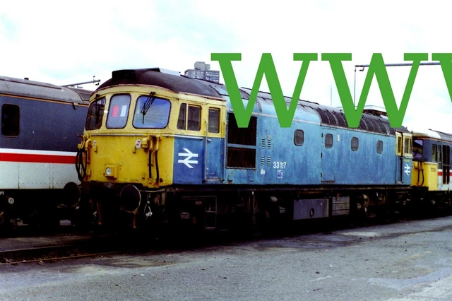 UK RAILWAYS 35MM COLOUR NEGATIVES: 33033-33117 at STEWARTS LANE DEPOT ...