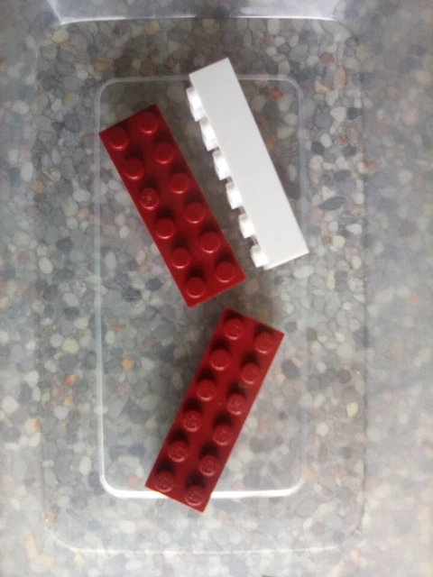 LEGO PART 2456 2x6 mattoncini x3 colori misti (18) EUR 3,03 - PicClick IT