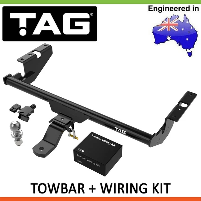TAG LIGHT DUTY Towbar & Wiring Kit For HOLDEN COMMODORE VY 5.7L WAGON ...