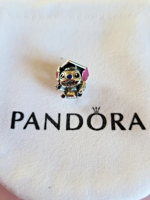 CHARM PANDORA STITCH de Lilo & Stitch de Disney argent 925 poinçons ...