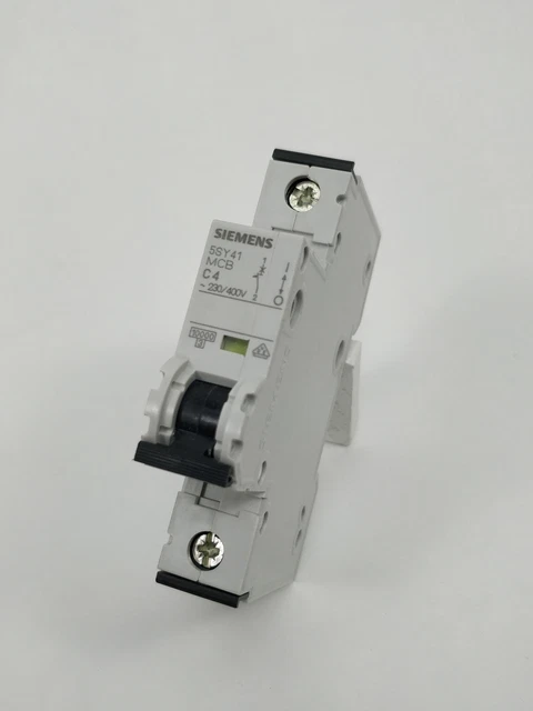 SIEMENS 5SY4104-7 MCB C4 Miniature circuit breaker EUR 11,00 - PicClick DE