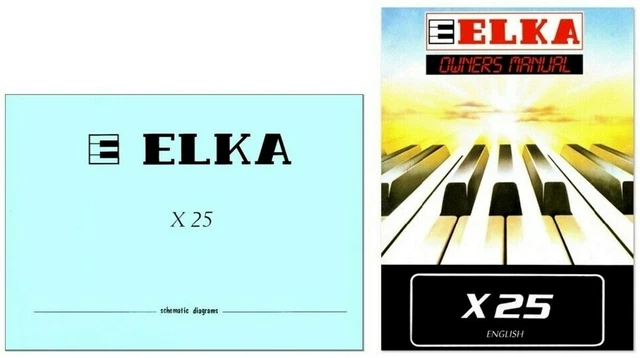 ELKA X25 SERVICE Manual Repair Schematic Diagrams Circuit Diagram ...