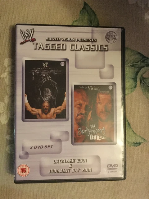 WWE TAGGED CLASSICS - Backlash & Judgment Day 2001 DVD Rare WWF EUR 57 ...