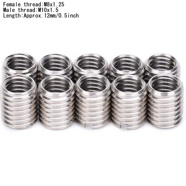 INSERT FILET FILET joint accessoires insert crou M8 x 1,25 femelle EUR ...