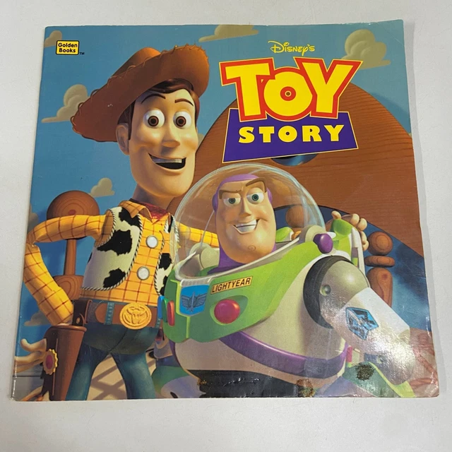 DISNEY'S TOY STORY Golden Books Woody Buzz Lightyear Book $7.99 ...