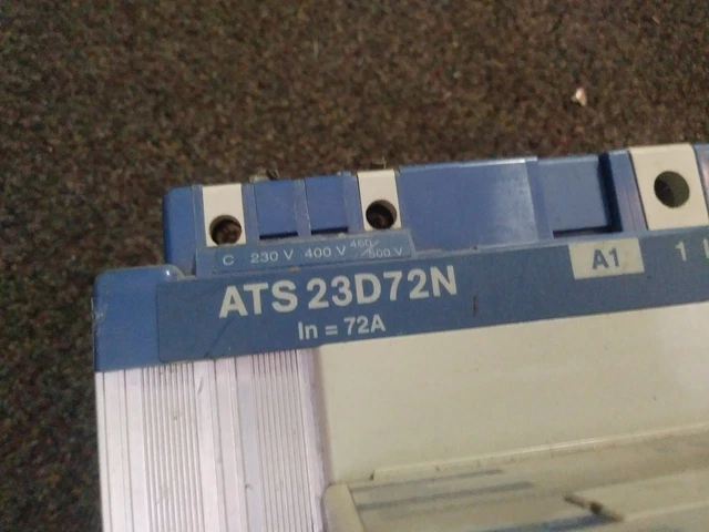 ATS23D72N TELEMECANIQUE 72A 208/230/460V 25/25/50Hp Alistart 3 Soft Starter $947.98 - PicClick CA