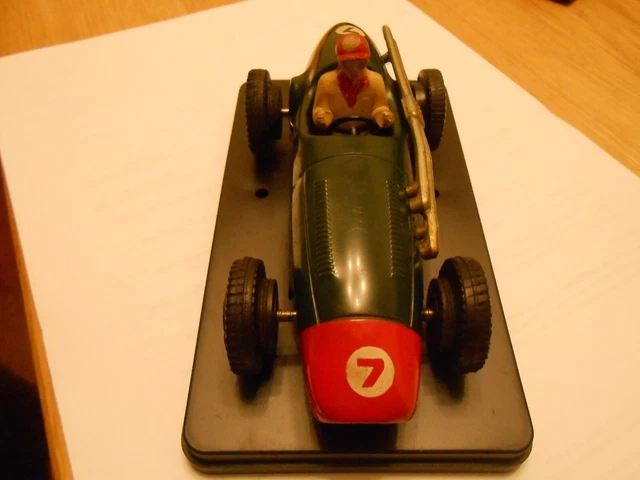 VINTAGE 1950'S SCALEXTRIC Maserati 250f Tin Plate racing Car £307.52 ...