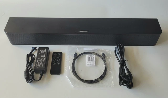 BOSE SOLO SERIES II Soundbar Sound Bar with Remote PSU Optical Audio ...