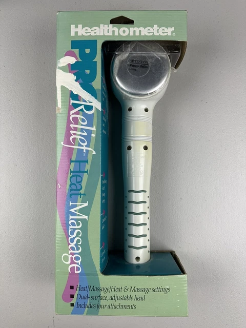 HEALTH O METER Model 3510D-01 Wand Hand Held Massager With Heat - NEW ...