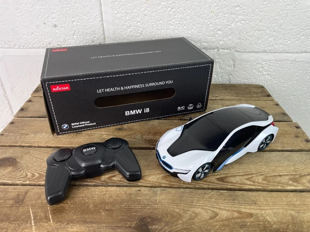 RASTAR REMOTE CONTROLLED BMW i8 1/24 White ( BNIB) £28.99 - PicClick UK