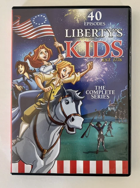 LIBERTYS KIDS THE Complete Series DVD 4 Disc Set TV Show Education ...