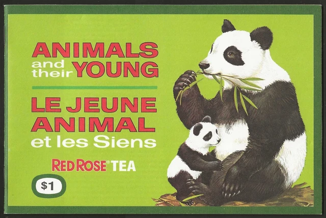 LIPTON (TEA)-EMPTY ALBUM- Animals And Their Young 1991 £19.99 - PicClick UK