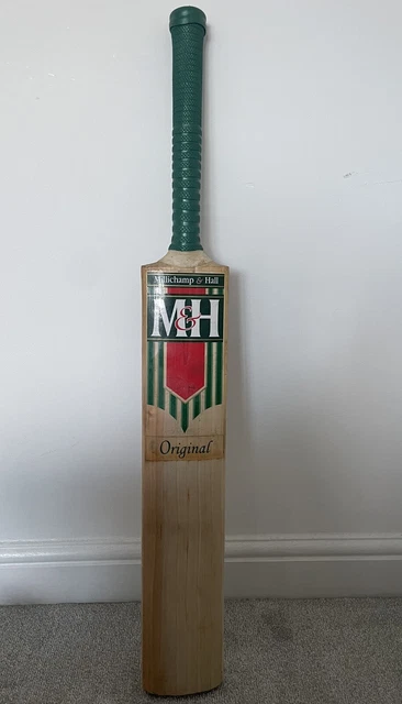 MILLICHAMP AND HALL Original Cricket Bat M&H Genuine English Willow SH ...