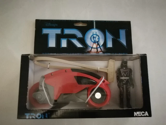 NECA TRON RED Light Cycle Disney 20th Anniversary Collector's Edition ...