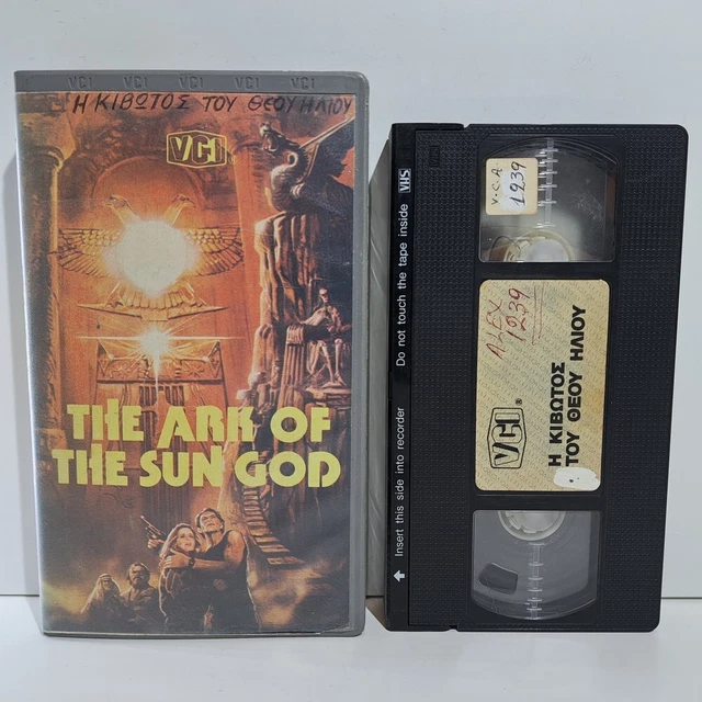 ACTION VHS TAPE The Ark of the Sun God 1984 GREEK SUBS PAL John Steiner ...